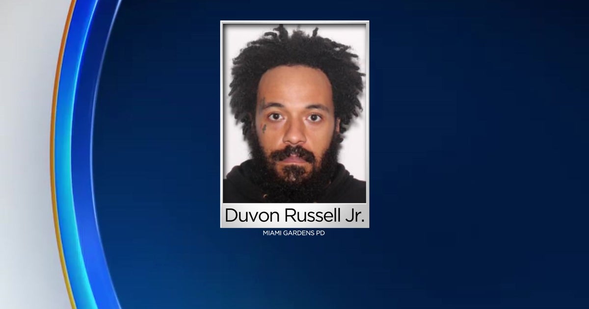 Duvon Russell Jr. Arrested For Miami Gardens Murder - CBS Miami