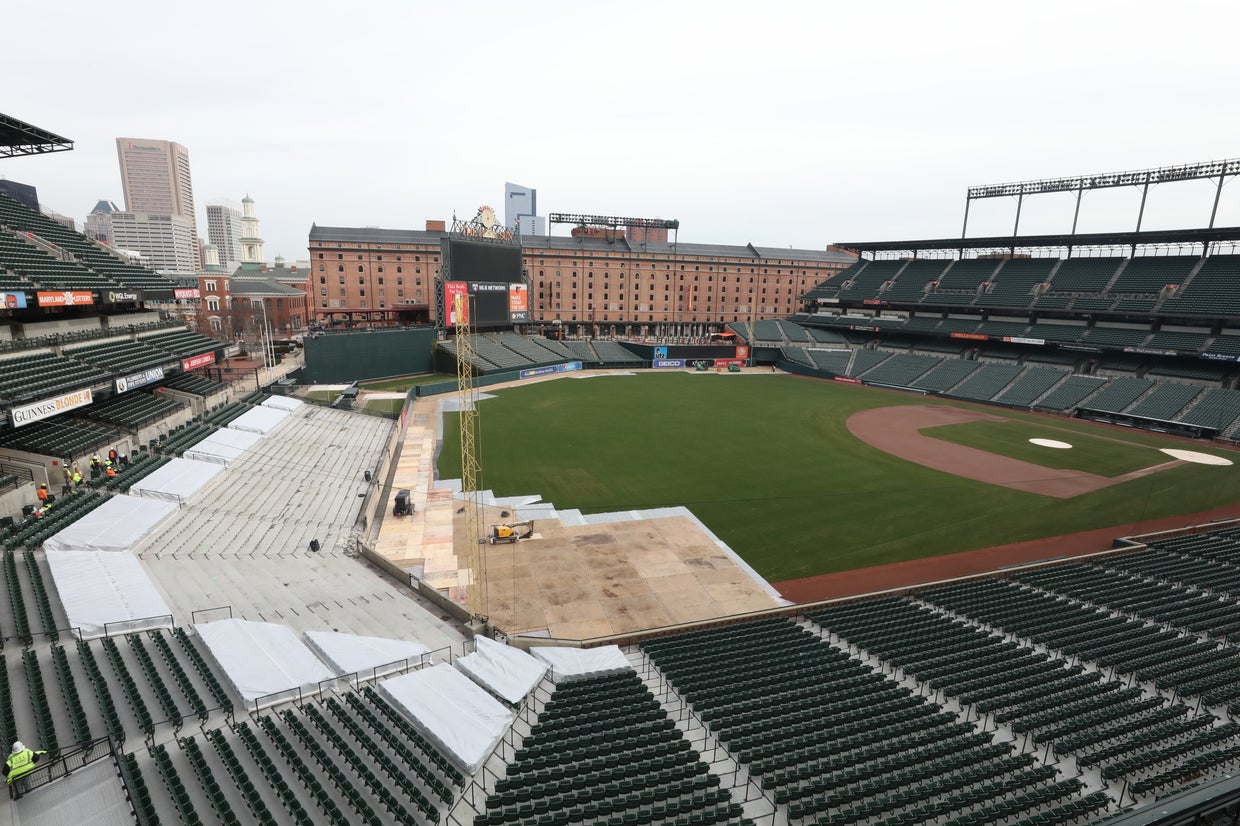 FIRST LOOK: Transformation Of Left-Field Wall Underway At Oriole Park