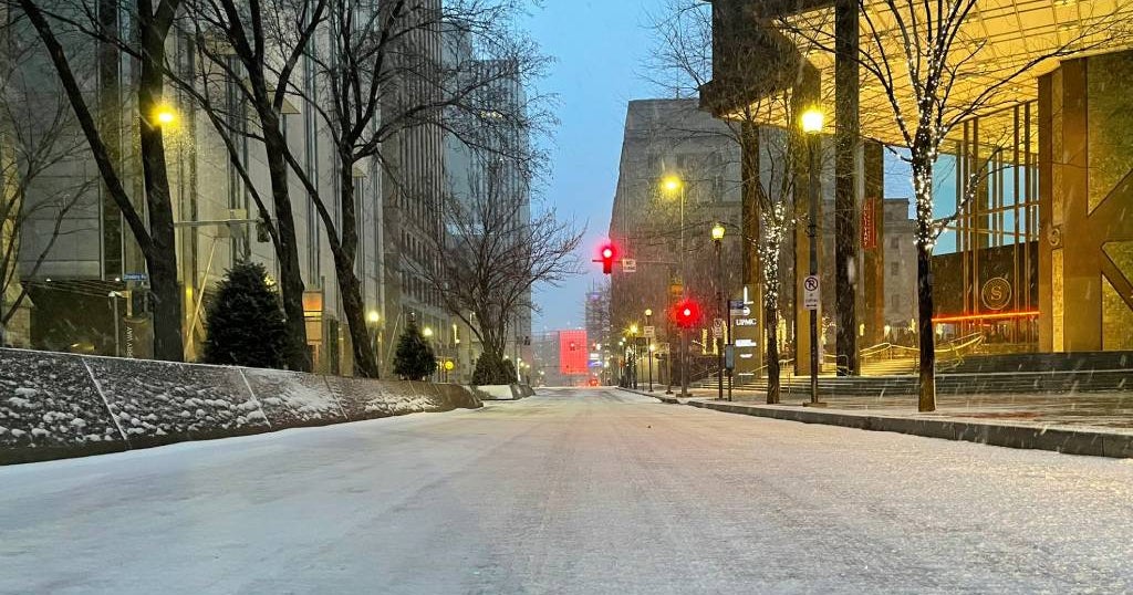 SEE IT: Massive Winter Storm System Brings Snow To Pittsburgh Area ...