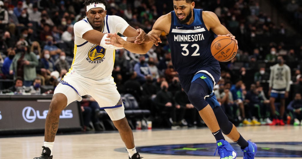 Towns Carries Wolves Past Curry-Less Warriors, 119-99 - CBS Minnesota