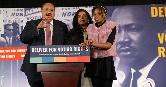 MLK Day speeches put a spotlight on voting rights legislation in ...