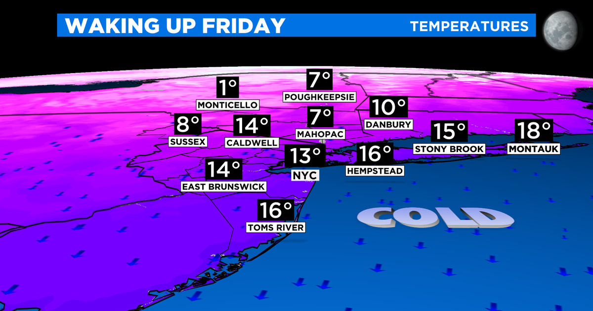 New York Weather: CBS2's 1/21 Friday Morning Forecast - CBS New York