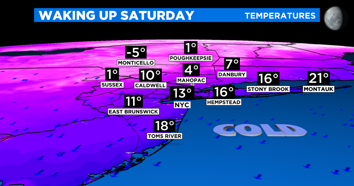 New York Weather: CBS2's 1/22 Saturday Morning Forecast - CBS New York