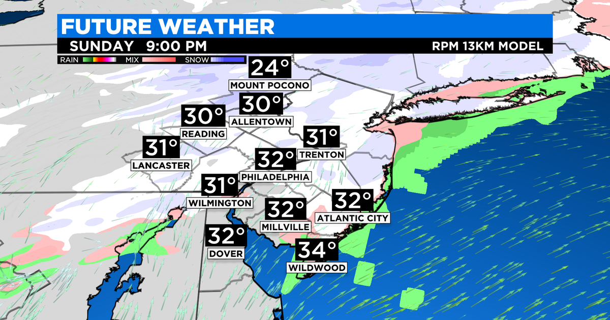 Philadelphia Weather: Fast Storm System To Bring Snow To Parts Of ...