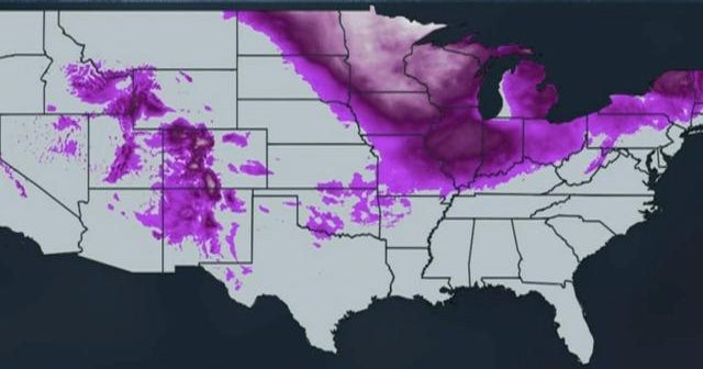 Monster storm to bring heavy snow and ice across U.S. - CBS News