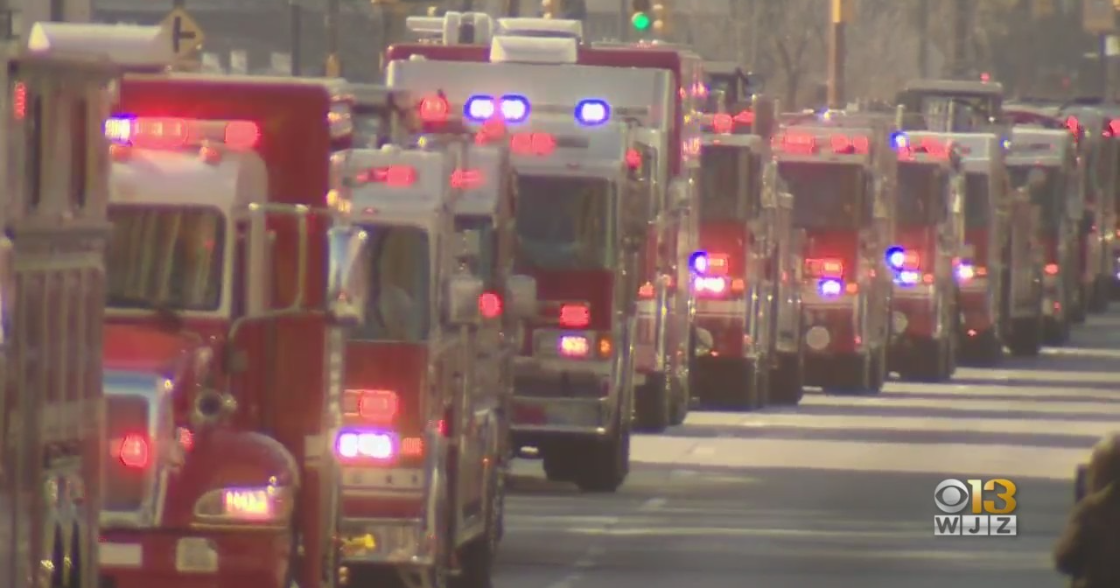Thousands Turn Out To Honor Fallen Firefighters' Final Ride Through ...
