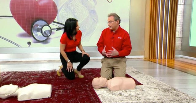 Dr. Tara Narula demonstrates the proper way to perform CPR - CBS News