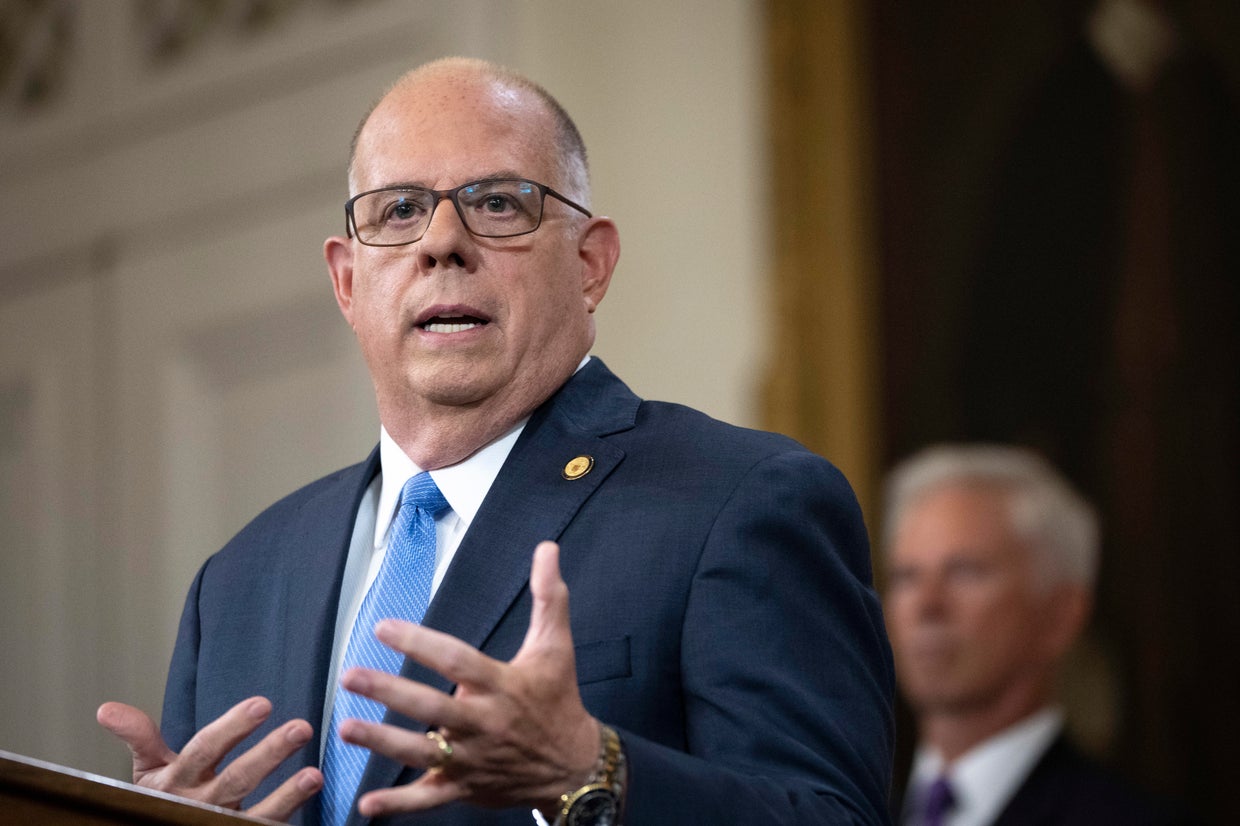 Maryland Governor Larry Hogan says he will not run for Senate - CBS News