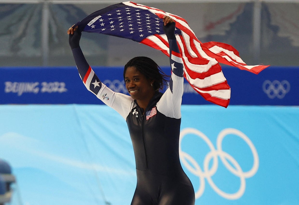 Team USA's Erin Jackson becomes first Black woman to win Olympic ...