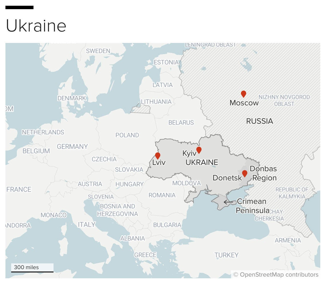 U.S. says Russia moving toward "imminent invasion" of Ukraine amid ...