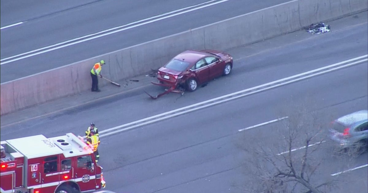 SB I-25 Crash Causes Large Backup For Tuesday Morning Commute - CBS ...