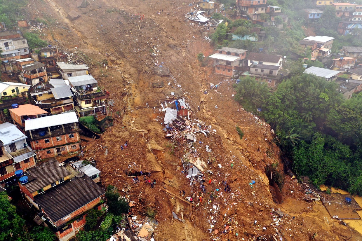 Mudslides and torrential rains kill 94 in Brazil: "Horror scene" - CBS News
