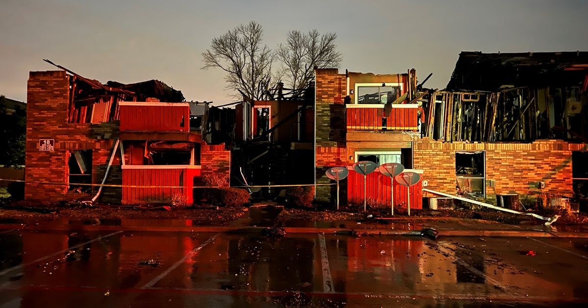 Apartment Fire In Duncanville Destroys 16 Units, Displaces Nearly 40 - CBS Texas