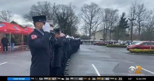 Wake held for FDNY firefighter Jesse Gerhard - CBS New York
