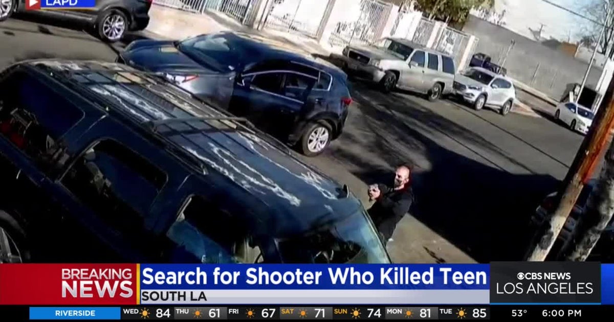 Police Seek Suspect Who Fatally Shot 16-Year-Old In South Los Angeles ...