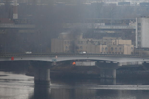 Looking back at the chaos of the 1st day of Russia's war on Ukraine ...