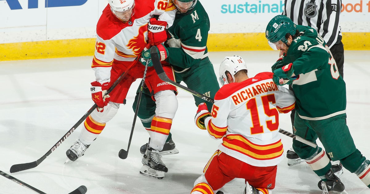 Flames Take Down Wild Again In 5-1 Win - CBS Minnesota