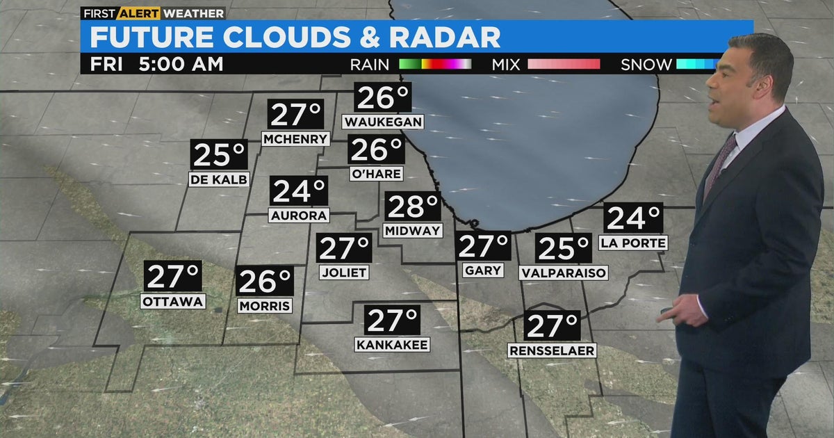 Chicago First Alert Weather: Cool And Cloudy Overnight - CBS Chicago