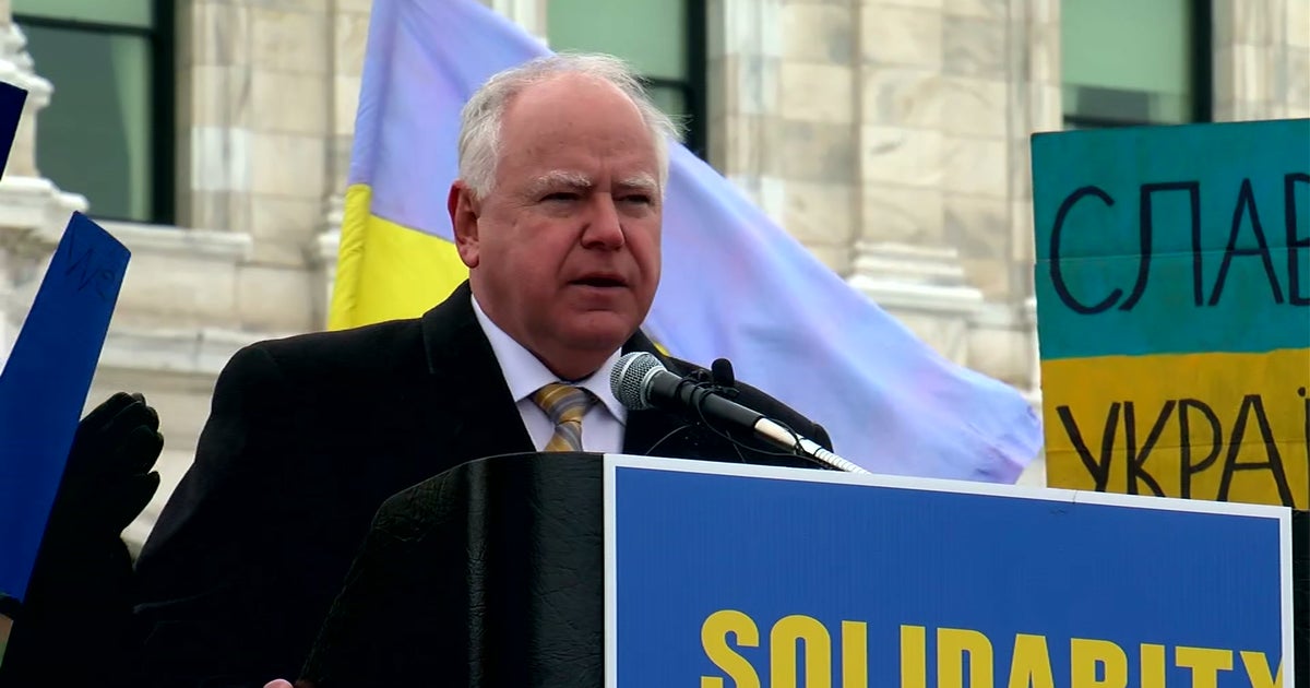 Gov. Walz Declares 'Ukrainian Solidarity Day' In Minnesota - CBS Minnesota