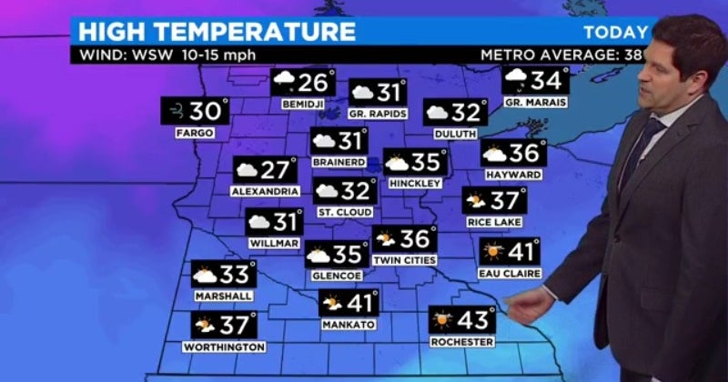 MN Weather: Brief Warm-Up Before Below Average Stretch - CBS Minnesota