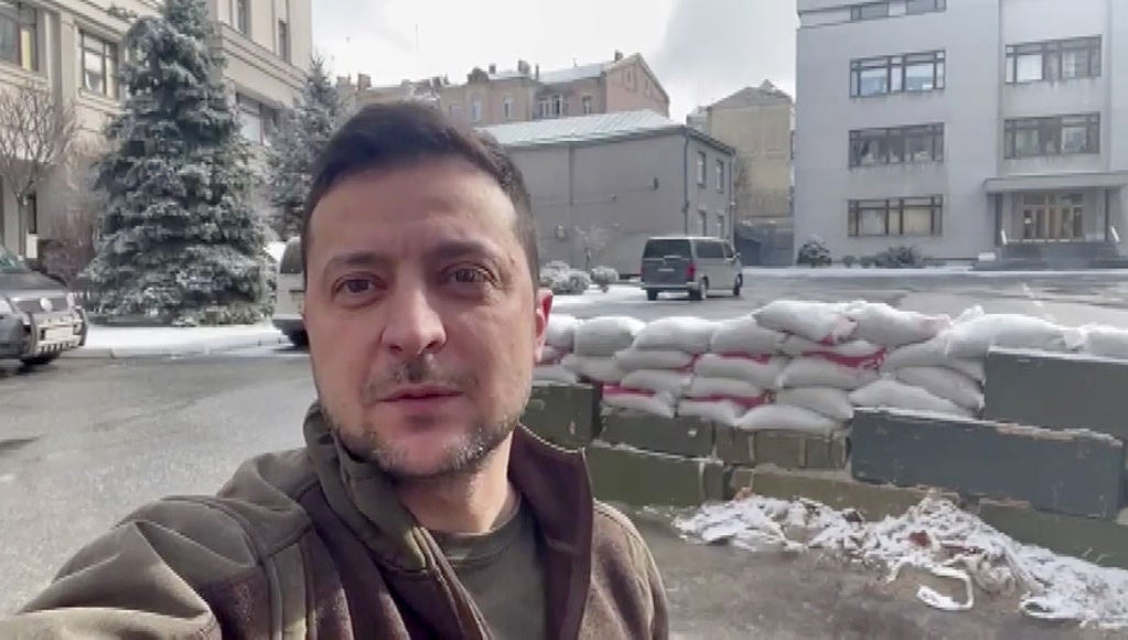 Looking back at the chaos of the 1st day of Russia's war on Ukraine ...