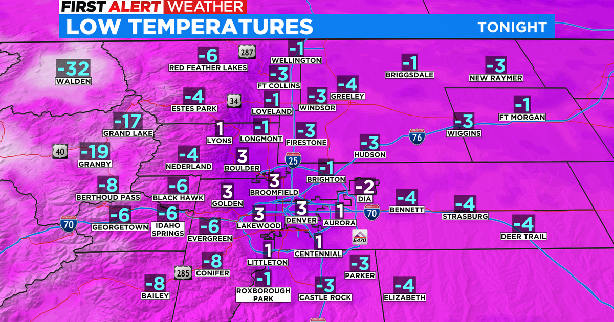Colorado Weather: One More Bitter Cold Morning Before Warming Trend ...