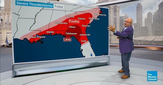 March storm threatens 52 million with winter weather - CBS News