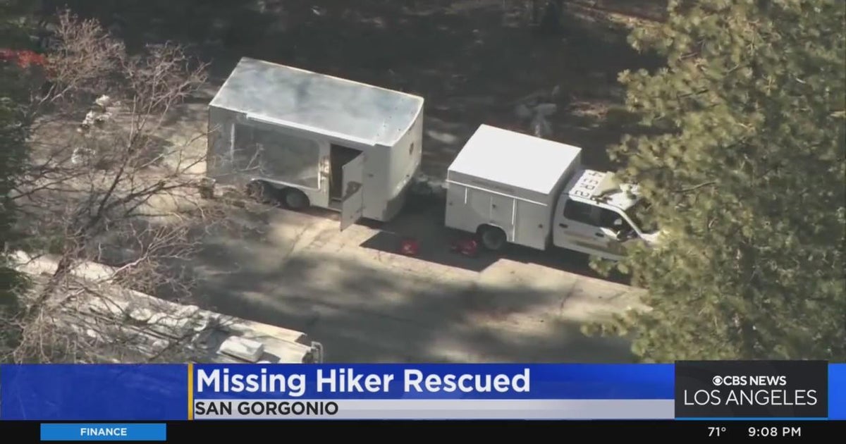 Missing Hiker Endures 60 MPH Winds Before Being Found - CBS Los Angeles