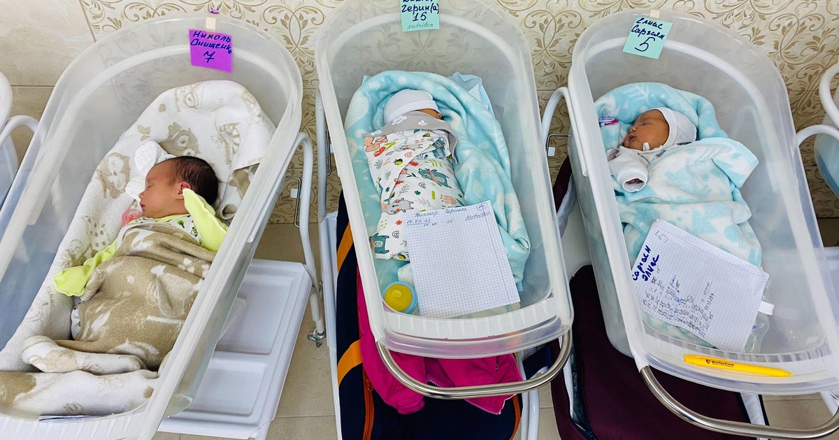 Babies carried by surrogates stuck in bomb shelter in Ukraine as war ...