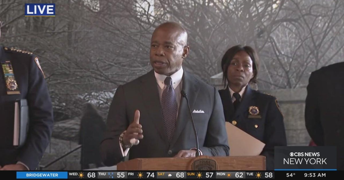 NYPD shares update on training of Neighborhood Safety Teams - CBS New York