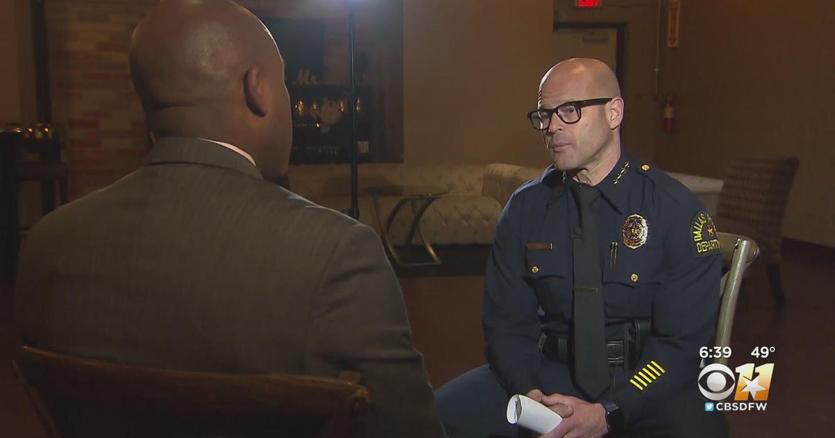 Keith Russell 1-On-1 With Dallas Police Chief Eddie García - CBS Texas