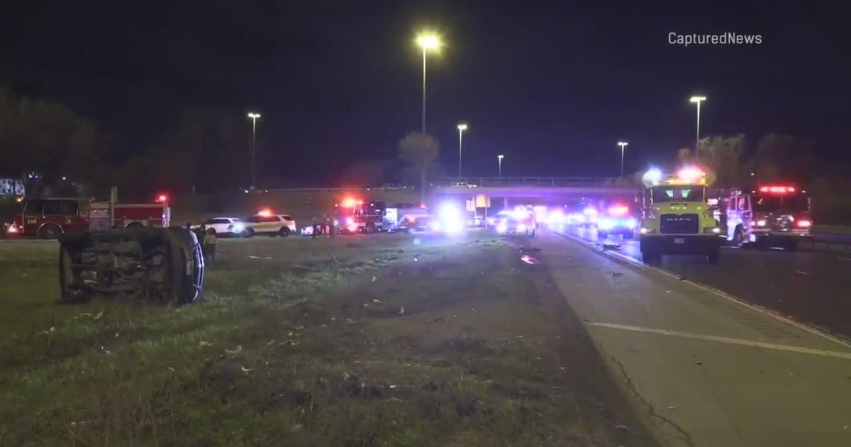 5 injured including suspects in Bishop Ford expressway rollover crash ...