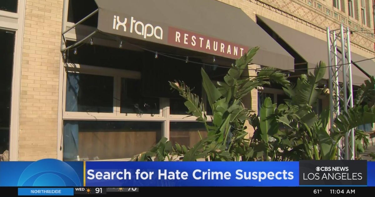 Pasadena Police Search For Hate Crime Suspects - CBS Los Angeles
