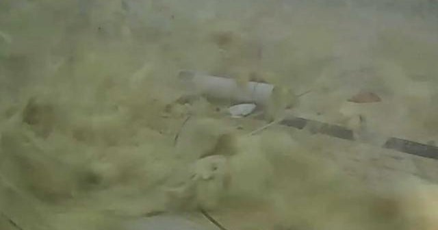 Video shows powerful Texas tornado destroying elementary school's gym ...