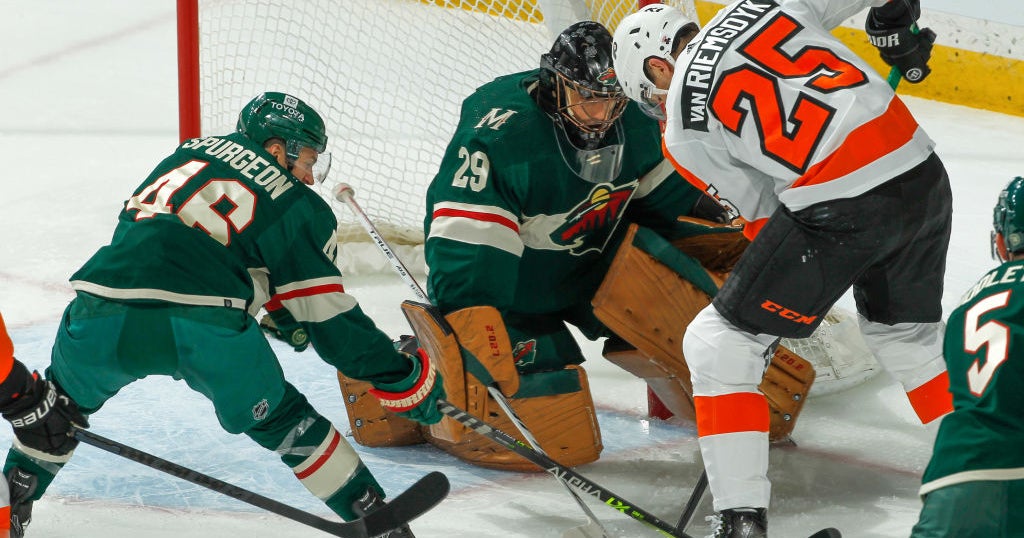 Marc-Andre Fleury, Wild Beat Flyers 4-1, Extend Win Streak To 7 Games ...
