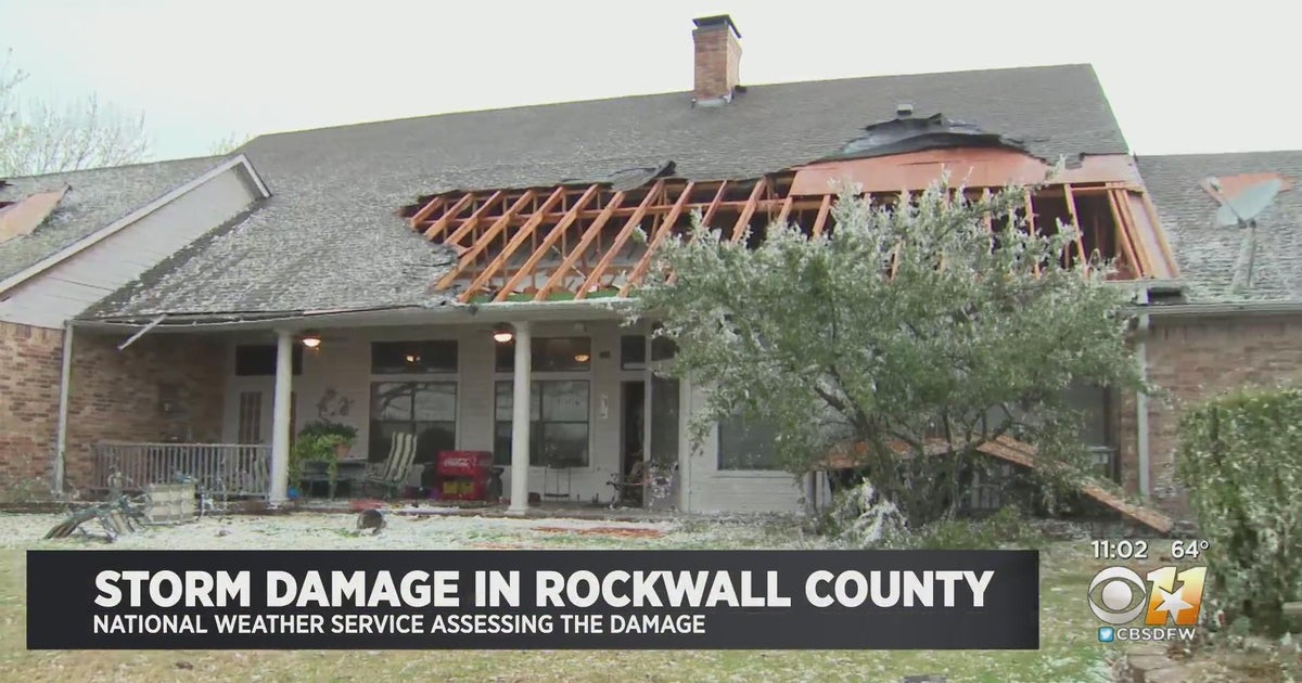 National Weather Service Assessing Storm Damage In Rockwall County ...
