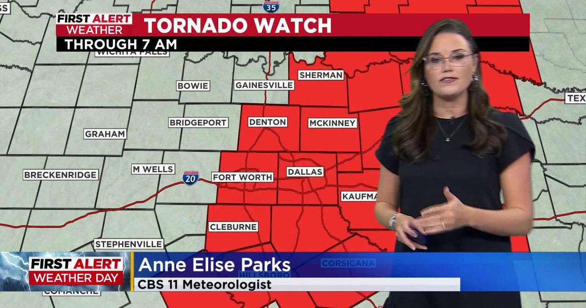 First Alert Weather Day Update At 4:30 AM - CBS Texas