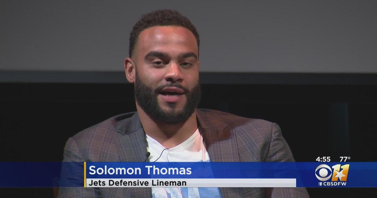 Coppell Native Solomon Thomas Uses His Fame To Save Lives - CBS Texas