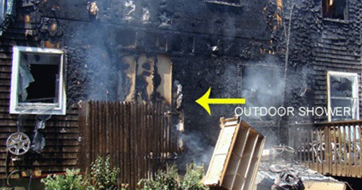 Cape Cod Officials Warn Of Outdoor Shower Fire Danger - CBS Boston