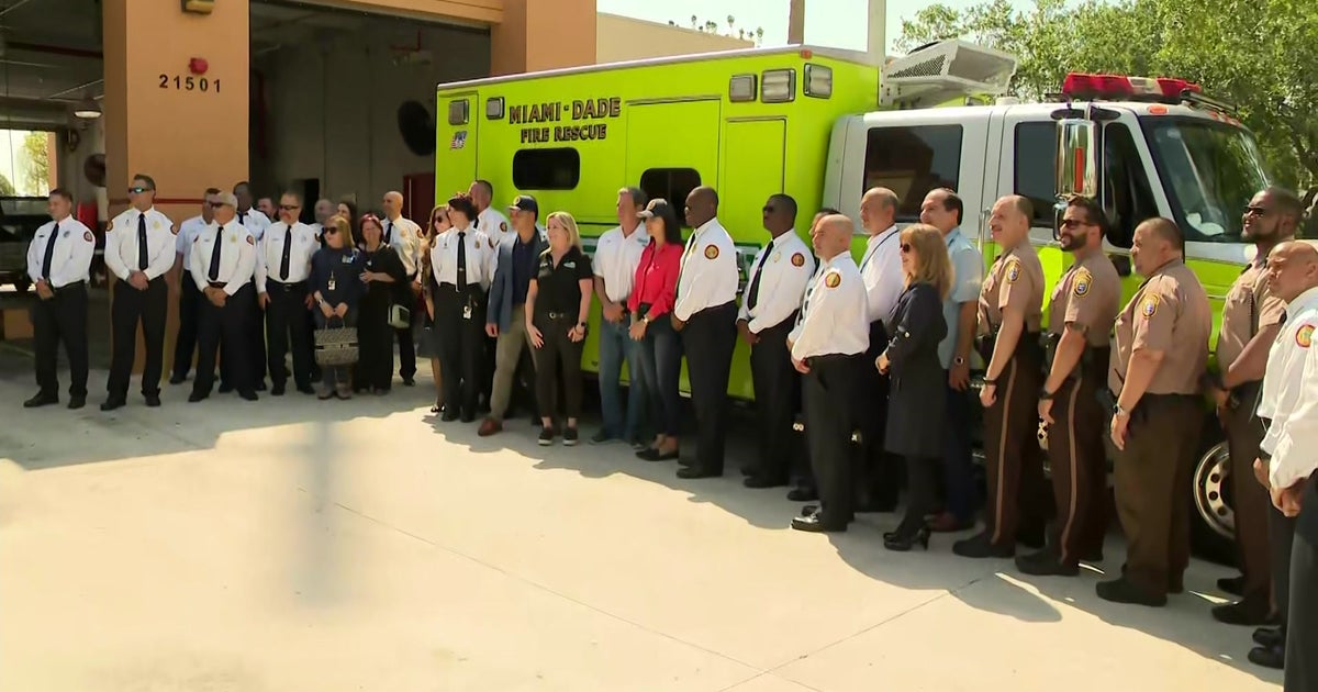 Miami-Dade Fire Rescue Holds Traditional 'Push-In Ceremonies' For New ...