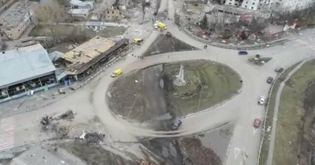 Footage shows destruction in Kyiv region following Russian occupation ...