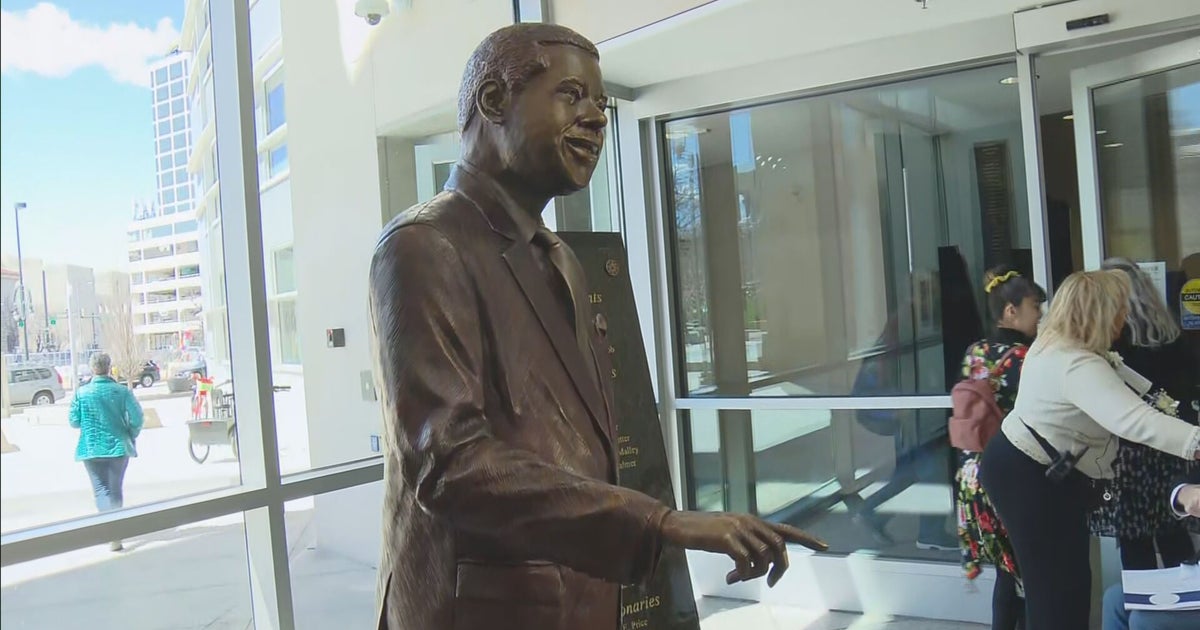 Wellington Webb, Former Denver Mayor, Honored With Statue - CBS Colorado
