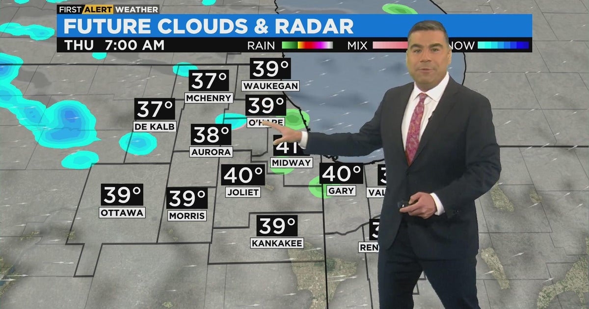 Chicago First Alert Weather: Rain for Cubs opener - CBS Chicago