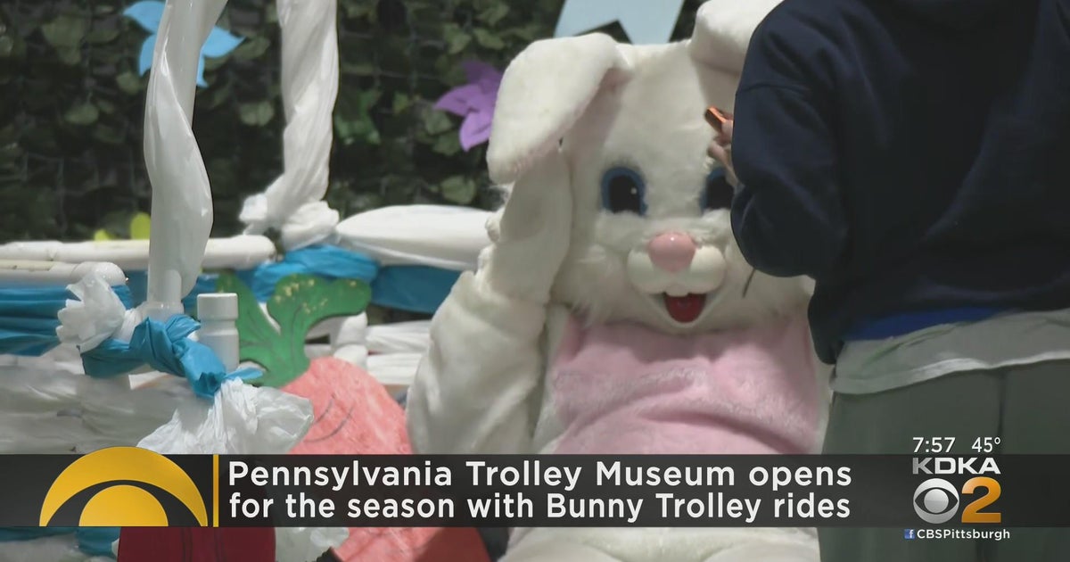 Pennsylvania Trolley Museum Opens For The Season With Bunny Trolley ...