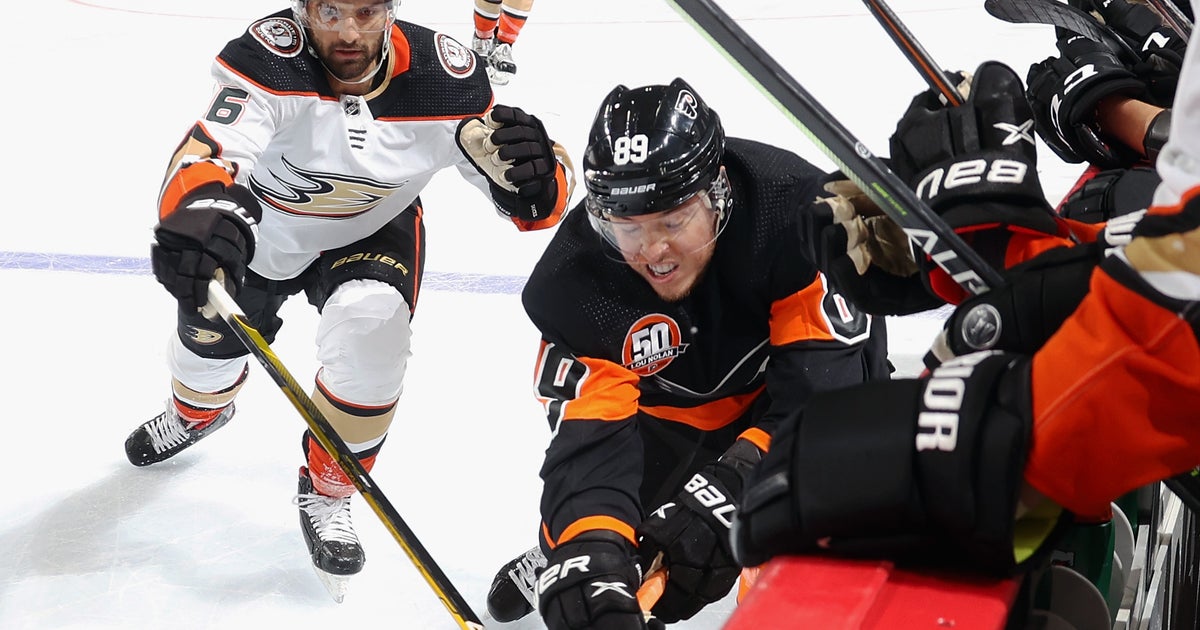 Zegras Has A Goal And Assist To Lead Ducks Past Flyers - CBS Philadelphia