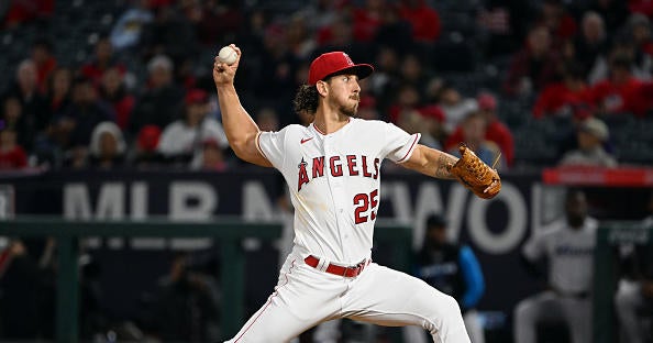 Lorenzen has strong Angels debut in 6-2 victory over Miami - CBS Los ...