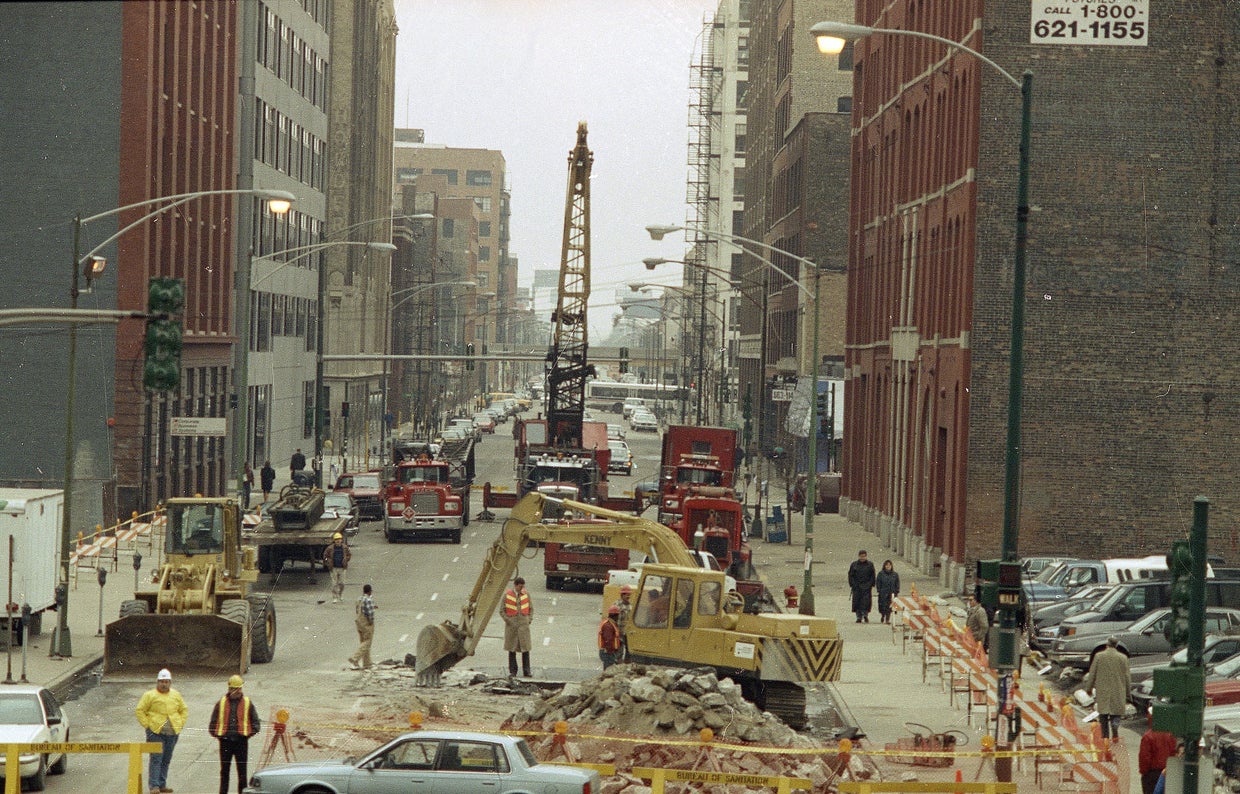 30 years ago today: Great Chicago Flood paralyzes Loop businesses - CBS ...