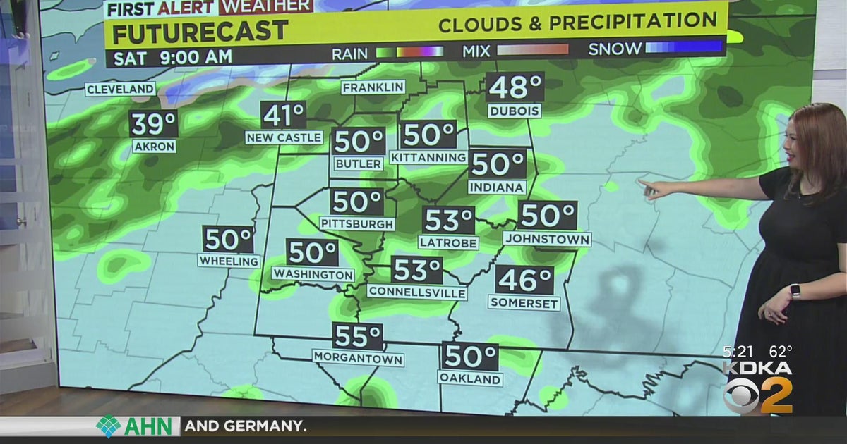 KDKA-TV Morning Forecast (4/14) - CBS Pittsburgh