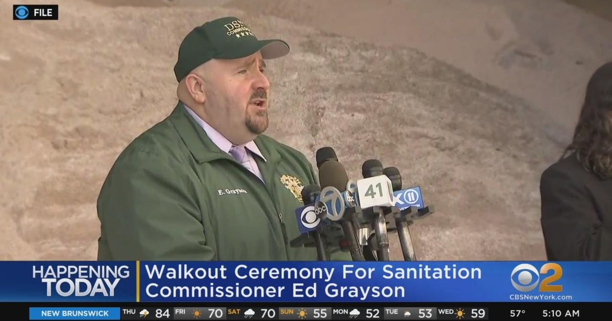 Edward Grayson retiring as Sanitation commissioner - CBS New York