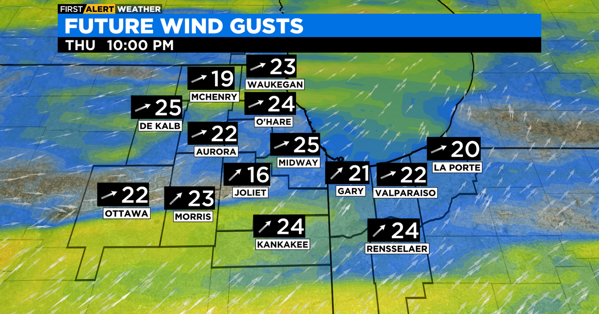 Chicago First Alert Weather: Winds calm down - CBS Chicago
